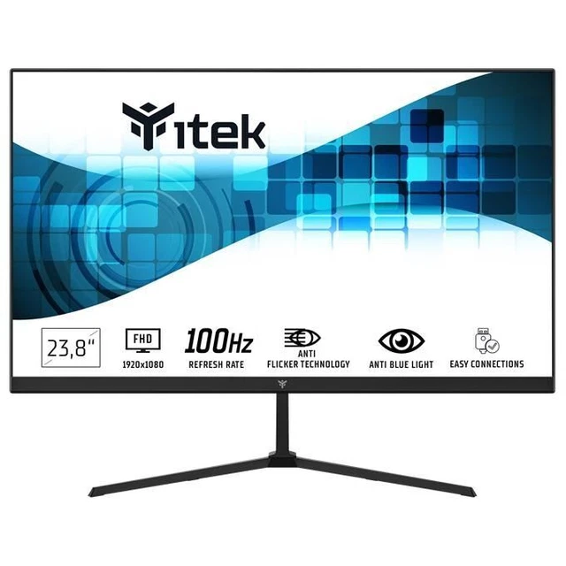 ITEK 652221 ITEK GWF Monitor Pc 23.8'' 1920x1080 Pixel Full Hd Led Nero ...