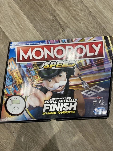 HASBRO MONOPOLY SPEED Board Game £10.00 - PicClick UK