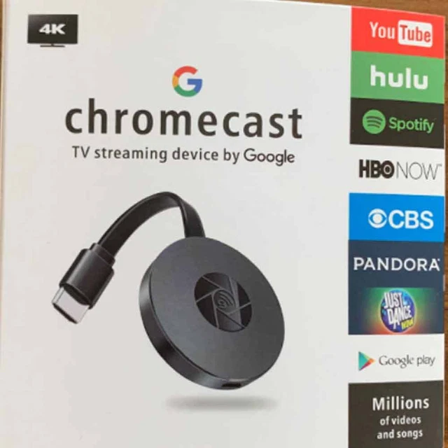 CHROMECAST 4K G F TV Streaming Device by Google 2024 NEW £12.55 ...
