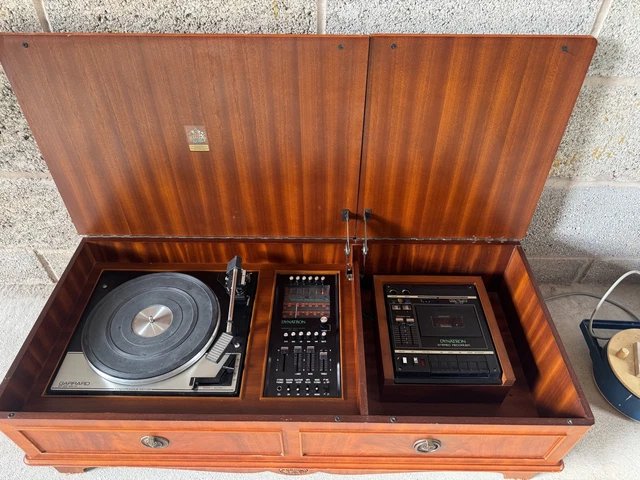 DYNATRON HACKER GARRARD 35SB MC GC 1010 MC Music Center and Tape ...