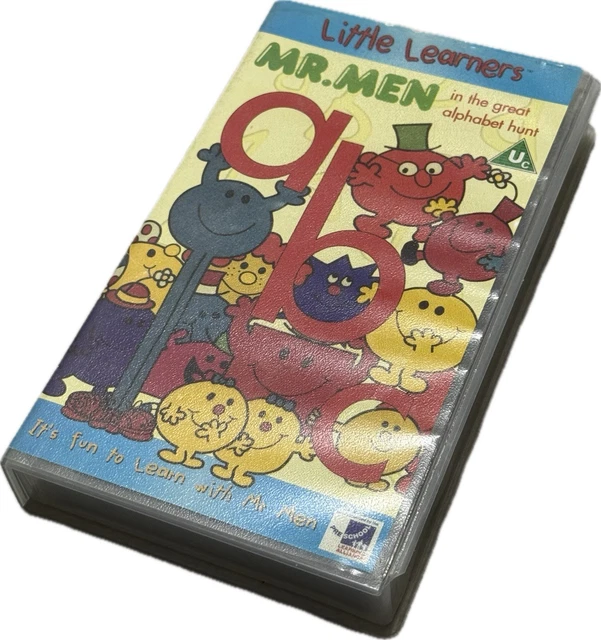 LITTLE LEARNERS - Mr Men In The Great Alphabet Hunt VHS Video £11.99 ...