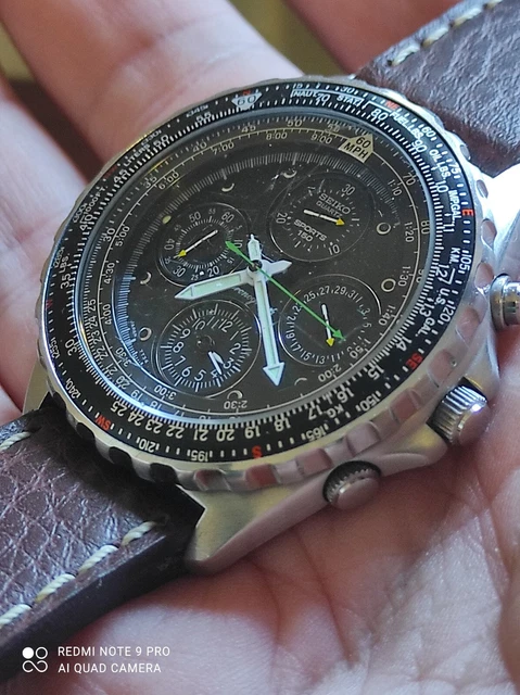 SEIKO 7T34-6A00 FLIGHT Master Pilot Uomo EUR 160,00 - PicClick IT