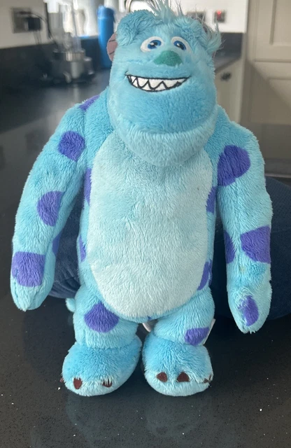 DISNEY PIXAR MONSTERS Inc University 9" Sully Blue Soft Plush Toy £1.99 ...