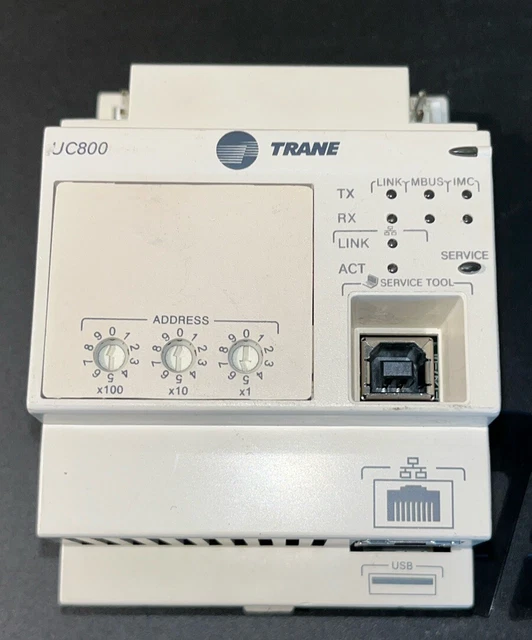 TRANE UC800 MODULE X13651144-01 REV D Chiller Control $400.00 - PicClick
