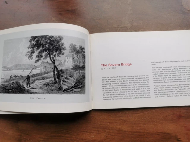 HISTORICAL VINTAGE BOOK *THE SEVERN BRIDGE* Story of its History ...