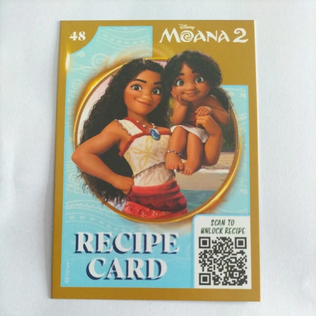 MORRISONS DISNEY CHRISTMAS Party 2025 Collectors Card - No 48 - MOANA 2 ...