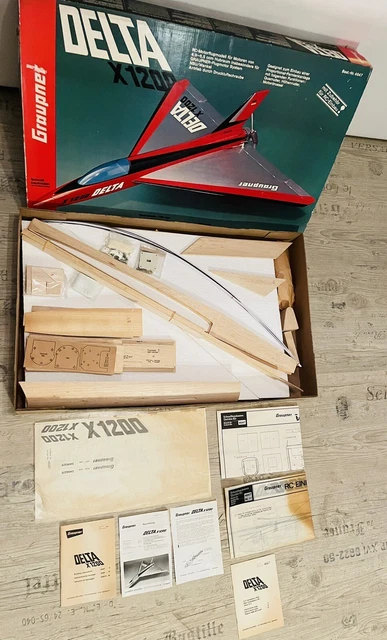 GRAUPNER DELTA X 1200 EUR 599,00 - PicClick DE