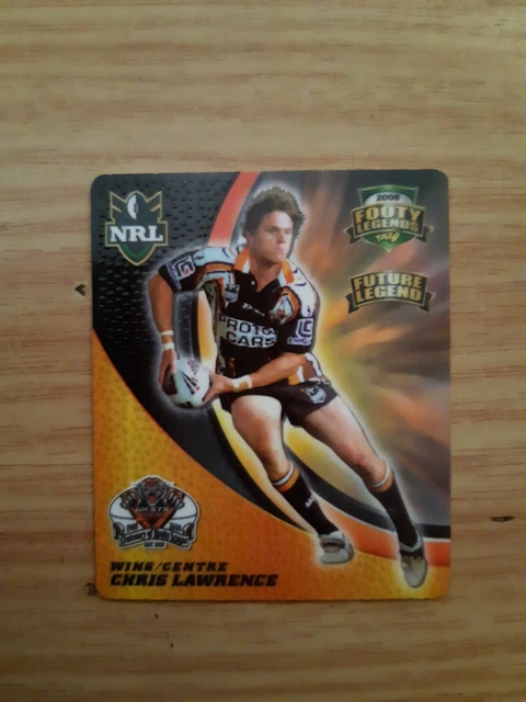 🔥2008 FOOTY LEGENDS Tazo Series *Chris Lawrence*🔥 $2.00 - PicClick AU
