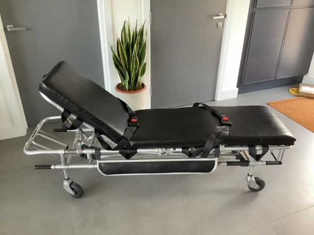 FERNO AMBULANCE STRETCHER including mattress and straps, full working ...