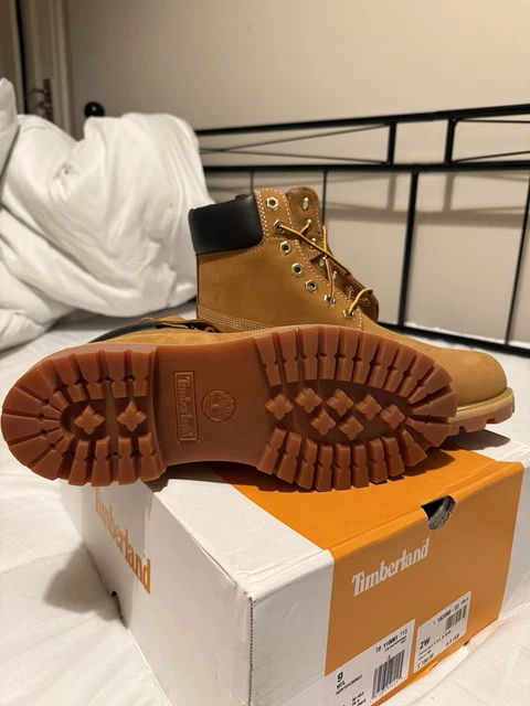 TIMBERLAND MEN'S 6-INCH Premium Waterproof Boot Wheat Nubuck £182.70 ...