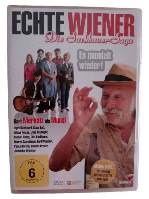 ECHTE WIENER DIE Sackbauer Saga DVD Biografischer Film Karl Merkatz EUR ...