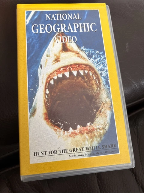 NATIONAL GEOGRAPHIC VIDEO - Hunt for the Great White Shark (VHS, 1999 ...