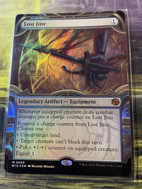 LOST JITTE FOIL Showcase (Outlaws At Thunder Junction: The Big Score ...