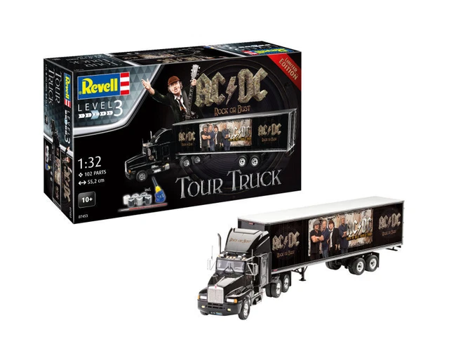 MODELLAUTO LKW MODELLBAU Modell kit bausatz Revell Truck Trailer ...