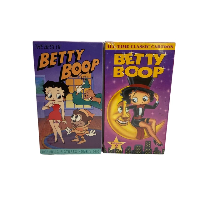 THE BEST OF Betty Boop Vol.1 & Vol.2 VHS (Vol.2 is New Sealed) £13.65 ...