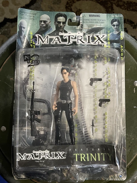 TRINITY THE MATRIX The Film Actionfigur 1999 N2Toys 90er Film Warner ...