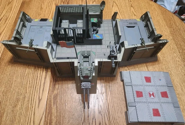 VINTAGE GI JOE Headquarters COMMAND CENTER Base Near Complete 1983 ...