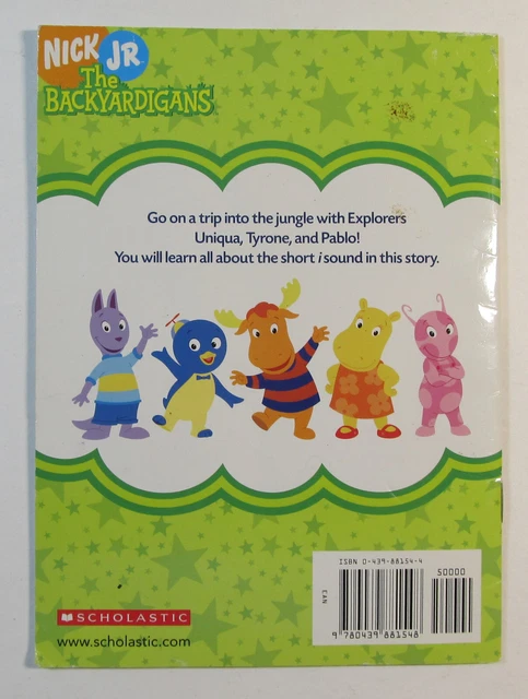 THE BACKYARDIGANS PHONICS Reading Program Nick Jr In the Jungle Book 2 ...