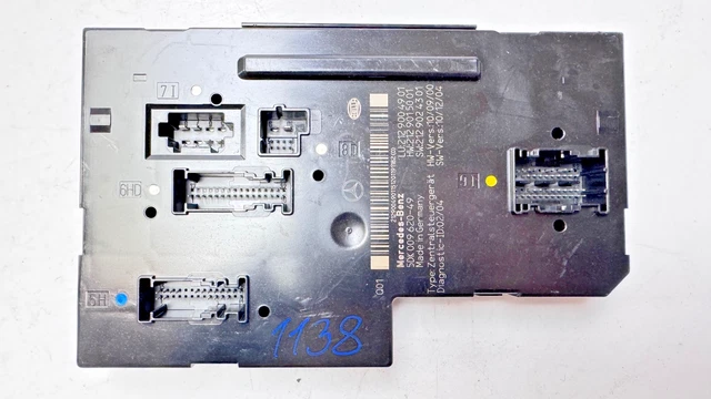 MERCEDES E CLASS W212 Rear Sam Unit Module Fuse Box A2129004901 2012 £ ...