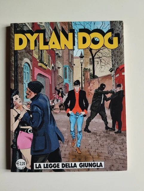 DYLAN DOG N° 198 ORIGINALE "La Legge della Giungla" EDICOLA !!! Rif. 2 ...