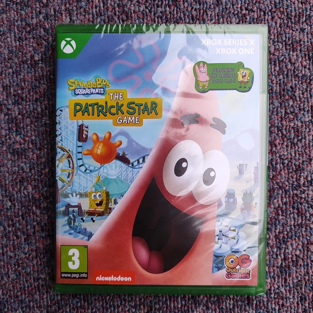THE PATRICK STAR Game Xbox Series X One Game NEW & SEALED SpongeBob ...