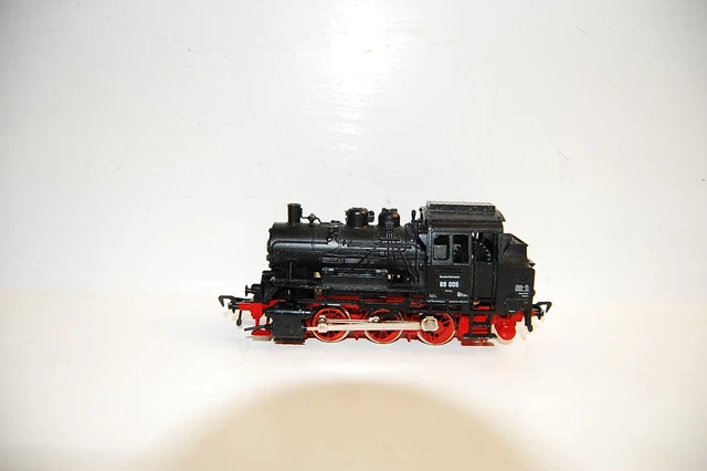 FLEISCHMANN 4020 SCALE H0 Railway Cast Steam Locomotive DB With Bn 89 ...