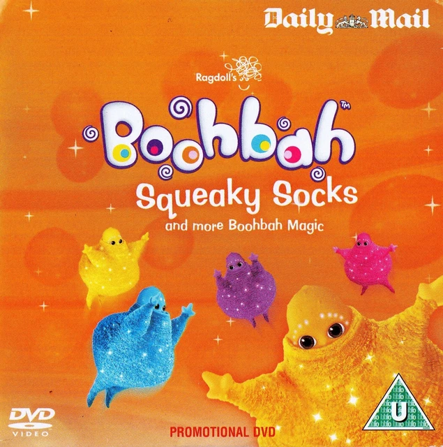 BOOHBAH - SQUEAKY Socks - Childrens Animation : PROMO DVD £1.50 ...