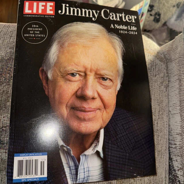 2025 PRESIDENT JIMMY CARTER 1924-2024 Life Magazine SPECIAL EDITION ...
