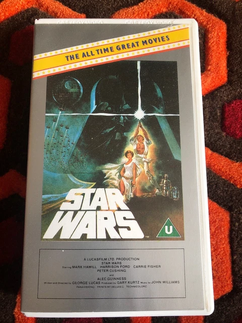 RARE - STAR Wars - VHS - Video - CBS Fox - Silver Edition £75.00 ...