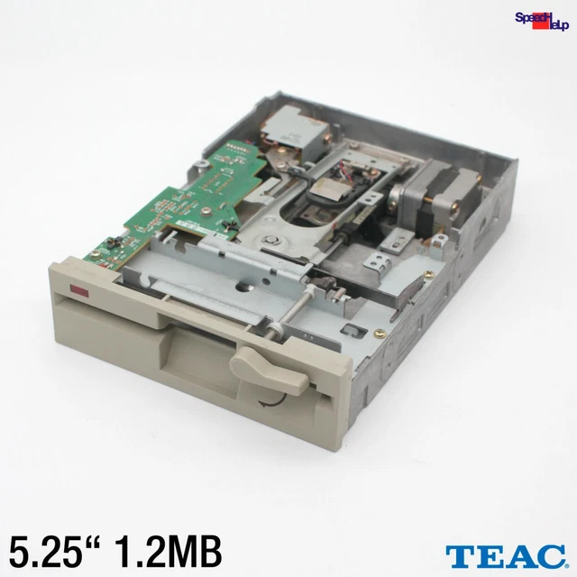 TEAC FD-55GFR-143-U 13,3CM 5,25" Fdd Floppy Disco Drive 1,2 Mb ...