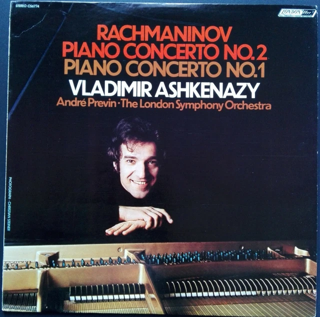 RACHMANINOV - PIANO Concertos, ASHKENAZY, PREVIN, LSO, London STEREO EUR 10,99 - PicClick DE
