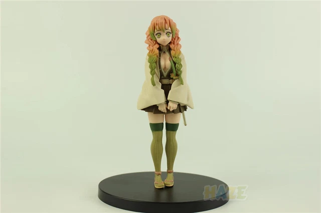 ANIME DEMON SLAYER Kanroji Mitsuri Stand Posture Heterochromia Figur ...