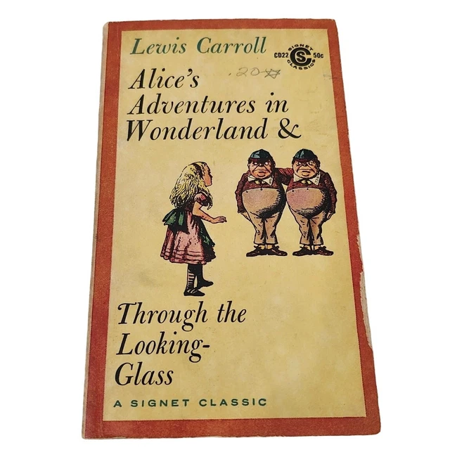 VINTAGE 1960 ALICE'S Adventures in Wonderland and Through The Looking ...