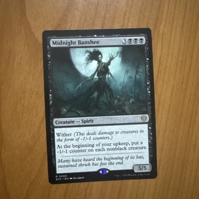MIDNIGHT BANSHEE - Lorwyn Eclipsed 2026 - N/M - MTG Magic The Gathering ...