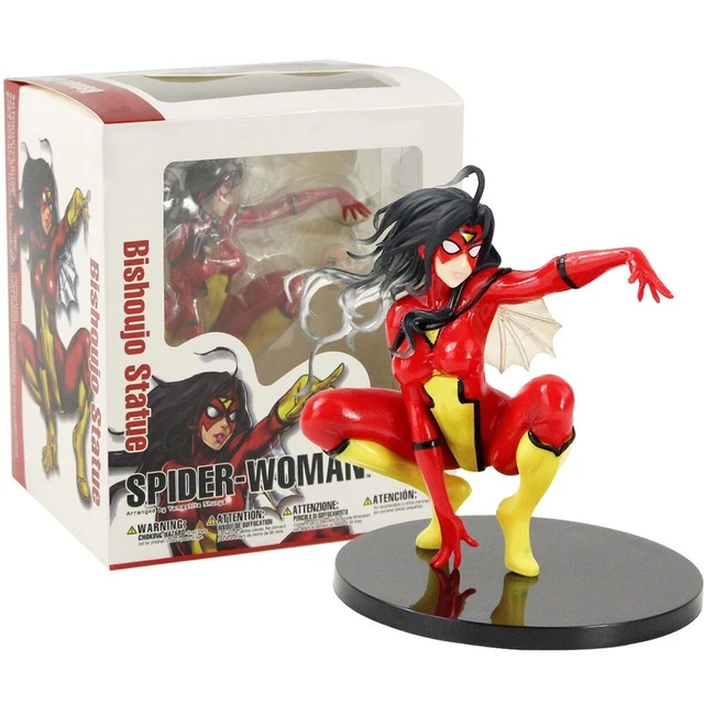 MARVEL KOTOBUKIYA BISHOUJO Statue Spider-Woman Spider Woman Figure PVC ...