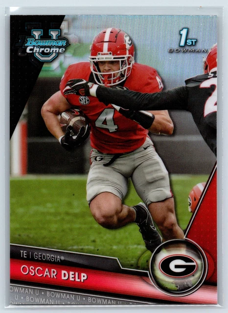 OSCAR DELP 2023 Bowman University réfracteur chrome bouledogues de ...