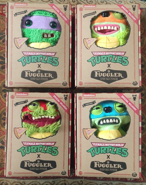 TEENAGE MUTANT NINJA Turtles X Fuggler Complete set of 4 NEW £62.00 ...