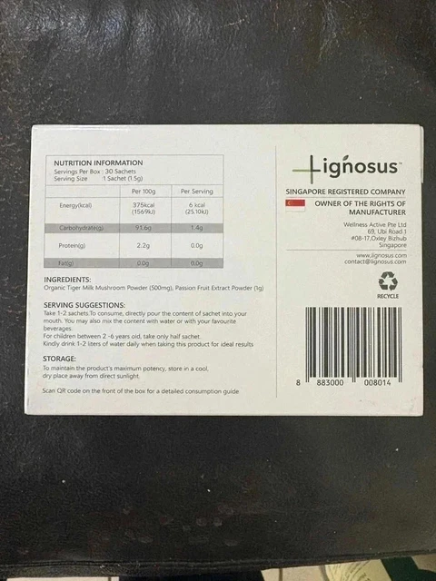 LIGNOSUS - THE Best Natural Respiratory Health Supplement - 30 Sachet ...