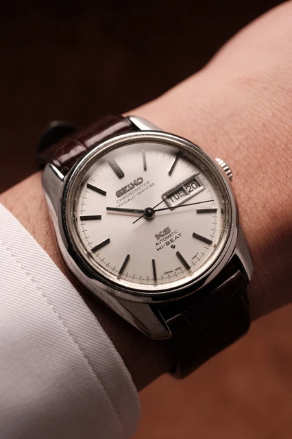 SEIKO KING SEIKO 5626-7041 Vintage Hi-Beat Chronometer SS Automatic Mens Watch $859.00 - PicClick AU