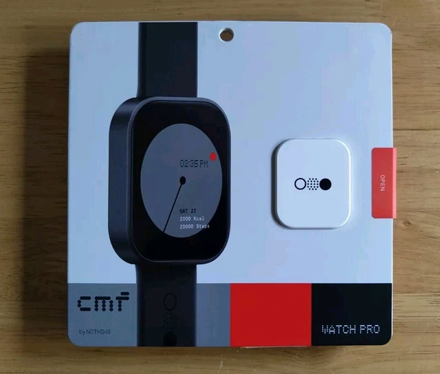 SMARTWATCH CMF BY NOTHING Watch Pro, Display AMOLED, Grigio Scuro ...