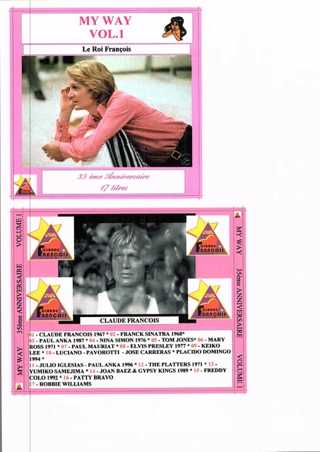 CLAUDE FRANÇOIS CD My Way 35 versions EUR 27,00 - PicClick FR
