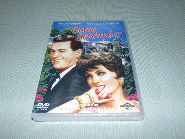 COME SEPTEMBER DVD Rock Hudson Gina Lollobrigida 1961 Region 2 NEW ...