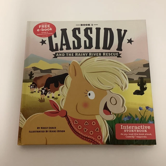 HALLMARK INTERACTIVE STORY Buddy Book 1 Cassidy and the Rainy River ...