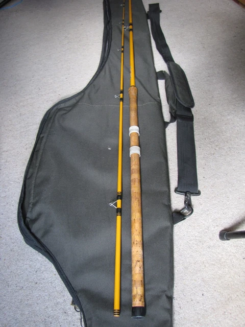 RARE VINTAGE MILBRO DEMON F13/1 FISHING ROD, KIM BISHOP 9' 6" Orange ...
