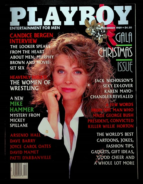 PLAYBOY MAGAZINE DECEMBER 1989 Petra Charlotte Verkaik Los Angeles ...