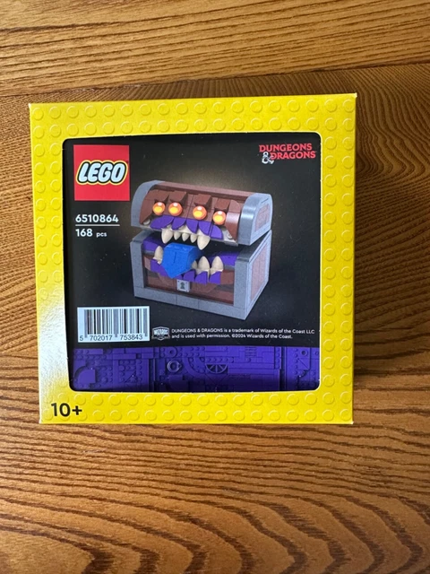 LEGO 5008325 DUNGEONS & Dragons Mimic Dice Box . New And Sealed Rare £ ...