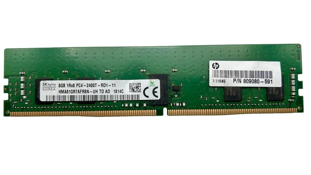 SK HYNIX 8GB 1X8GB RAM PC4-19200 DDR4-2400T SDRAM SERVER MEMORY ...