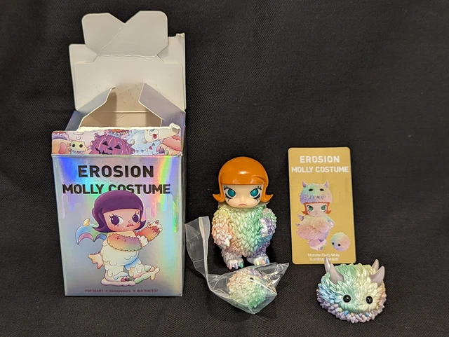 POP MART EROSION MOLLY COSTUME MOLLY x INSTINCTOY MONSTER FLUFFY MOLLY ...