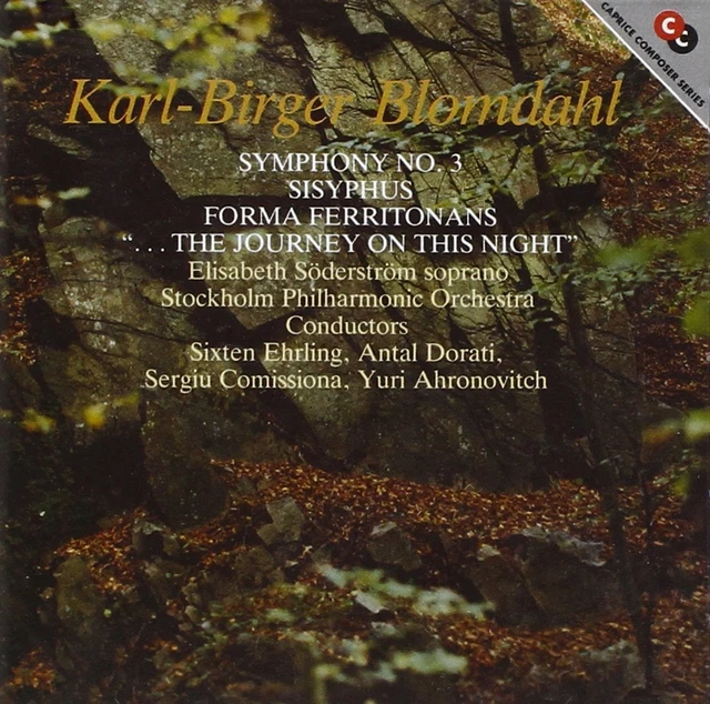 STOCKHOLM PHILHARMONIC ORCHESTRA Symphony No. 3, Sisyphus Suite (CD ...