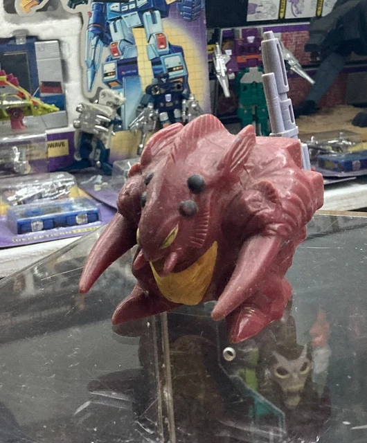 VINTAGE G1 TRANSFORMERS Pretender Monster Slog Shell Shell Back ...